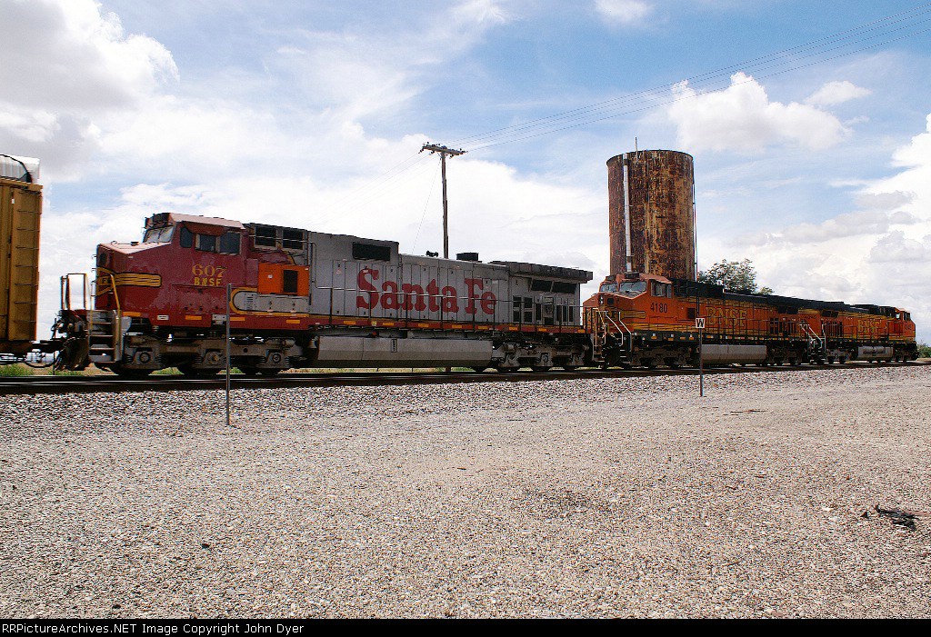BNSF 607 BNSF 4180 BNSF 4845